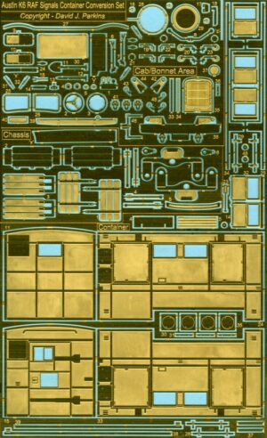 Austin K6 6x4 RAF Signals Container Conversion Set - for use with ...
