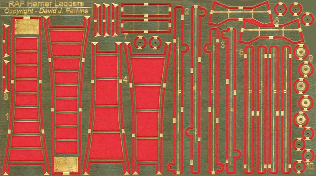 RAF Harrier Steps - Two sets - David J. Parkins