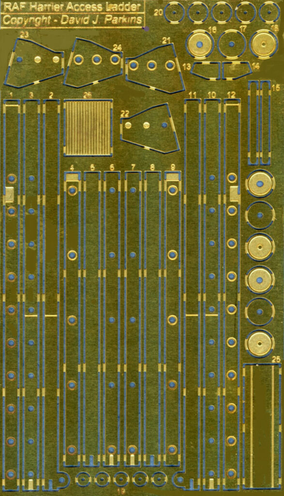 RAF Harrier Cockpit Ladder - David J. Parkins